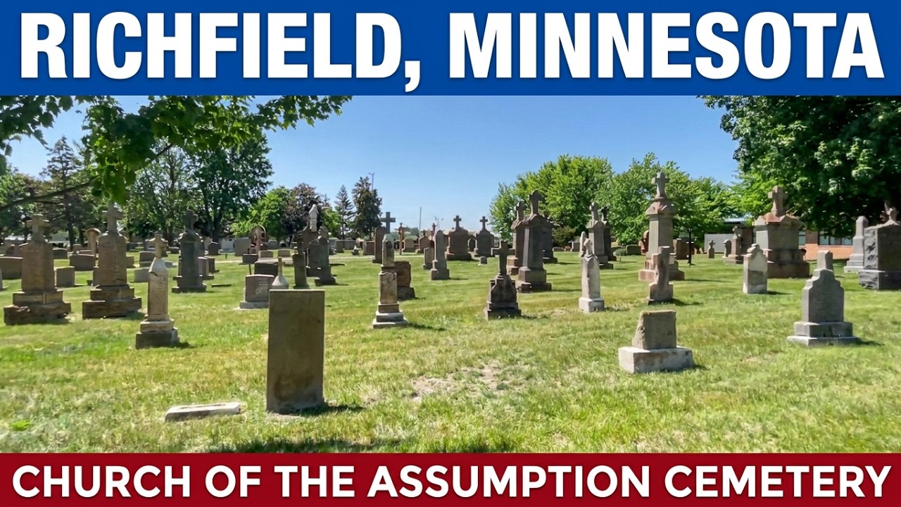 Church of the Assumption Cemetery Richfield - YouTube