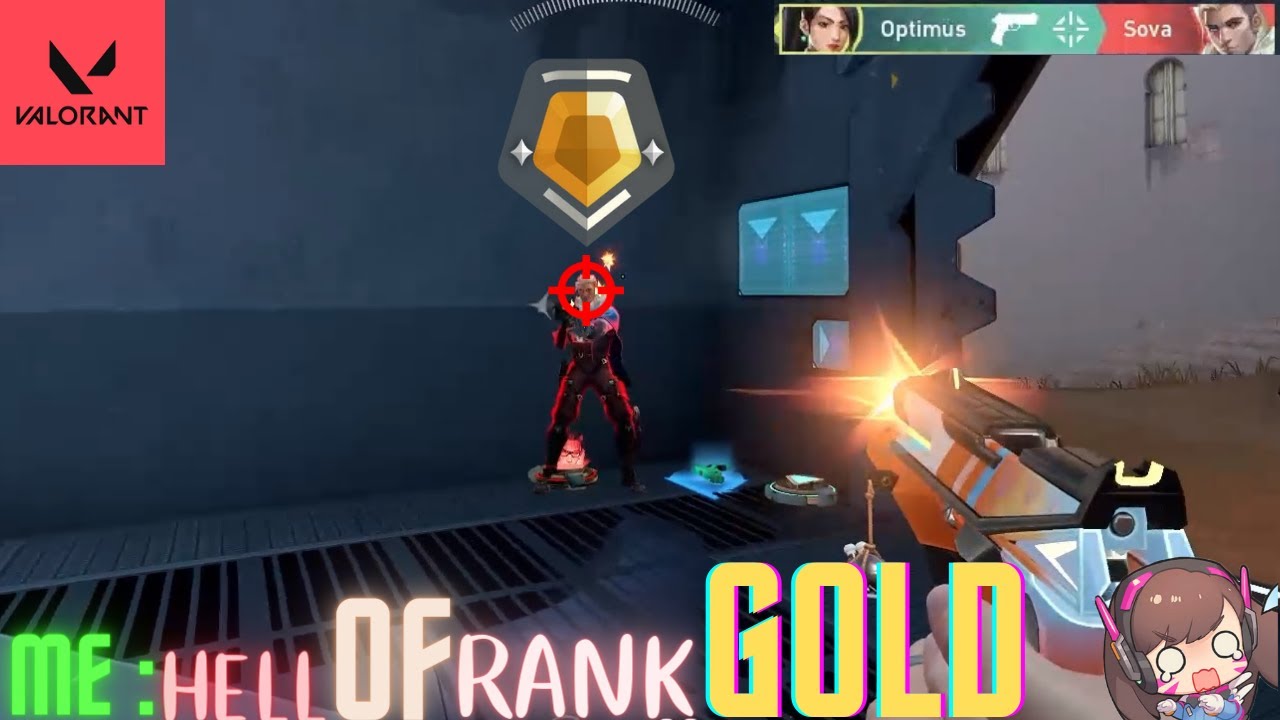 Valorant [ rank gold ] เชื่อผมมั้ย rank gold ตึงกว่า diamond อีกครับ ...