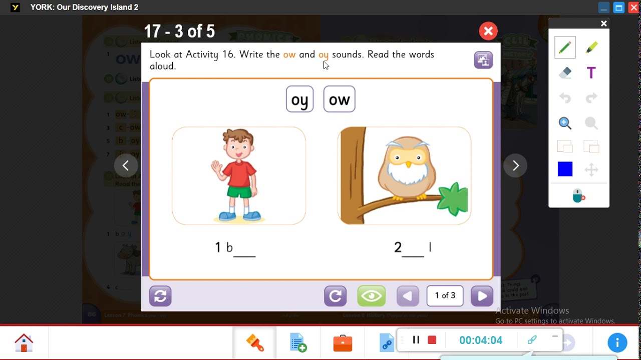 unit 8 lesson 7 page 86 phonics - YouTube