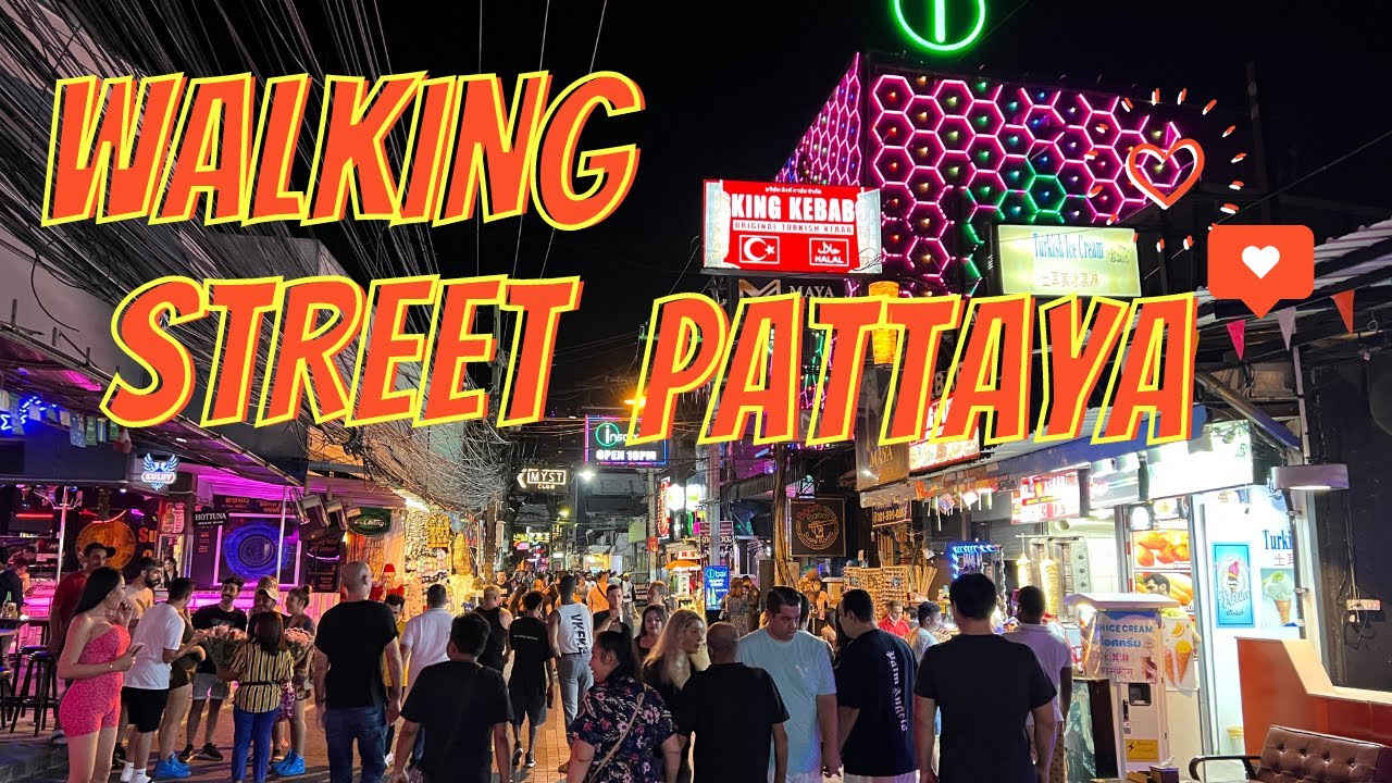 Pattaya Walking street | Walking in Pattaya December 2022 | Thailand 4k ...