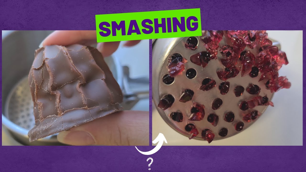 Smashing candy - YouTube