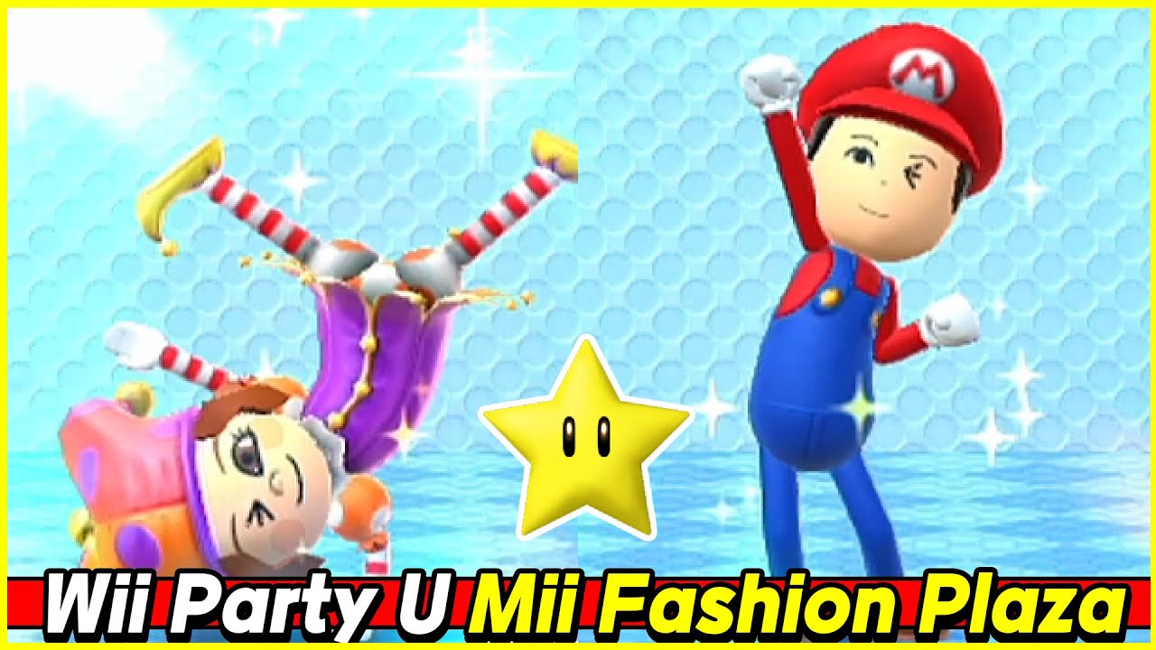 Mii Fashion Plaza gameplay Sosuke vs Giulia vs Hyun-woo vs Andre | Wii ...