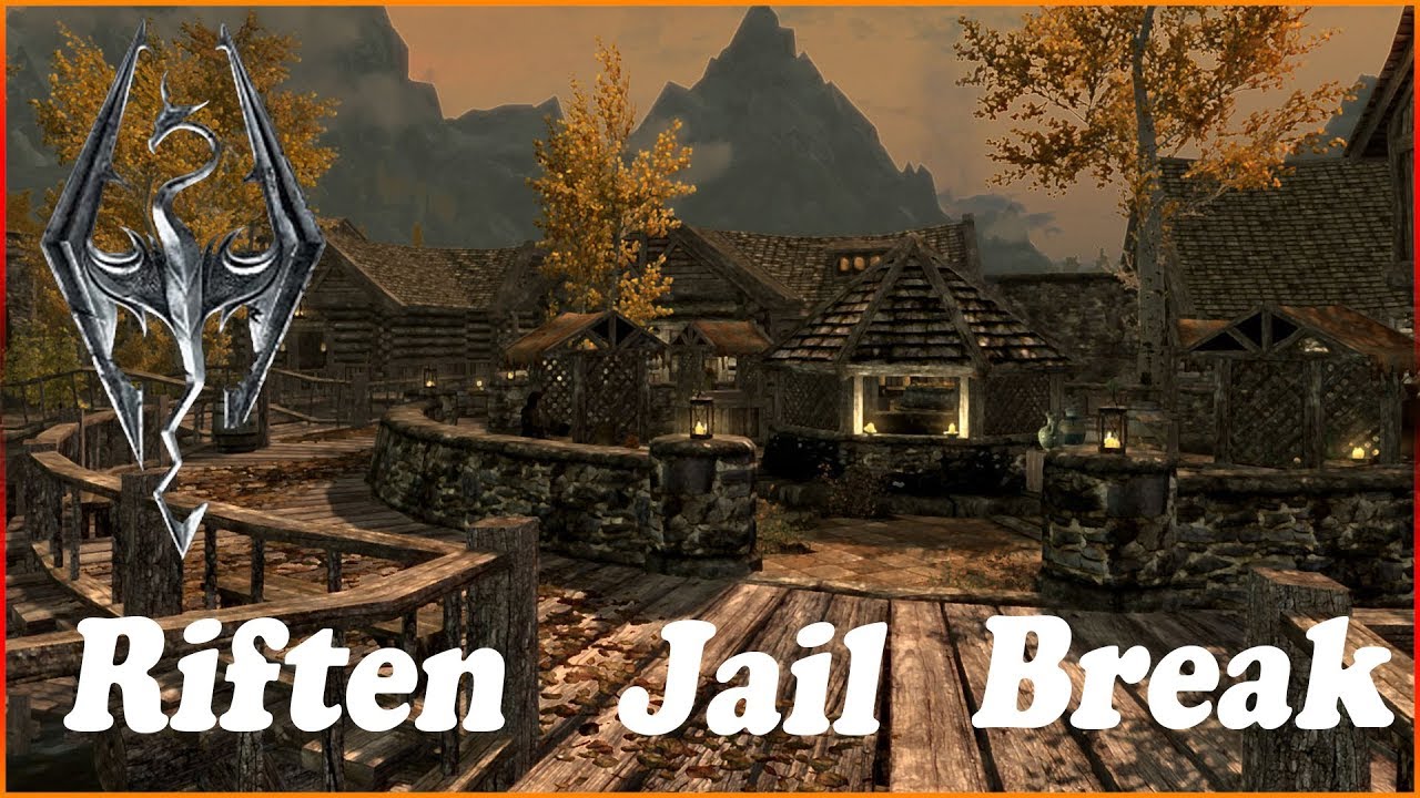 Skyrim: Riften Prison Break - YouTube