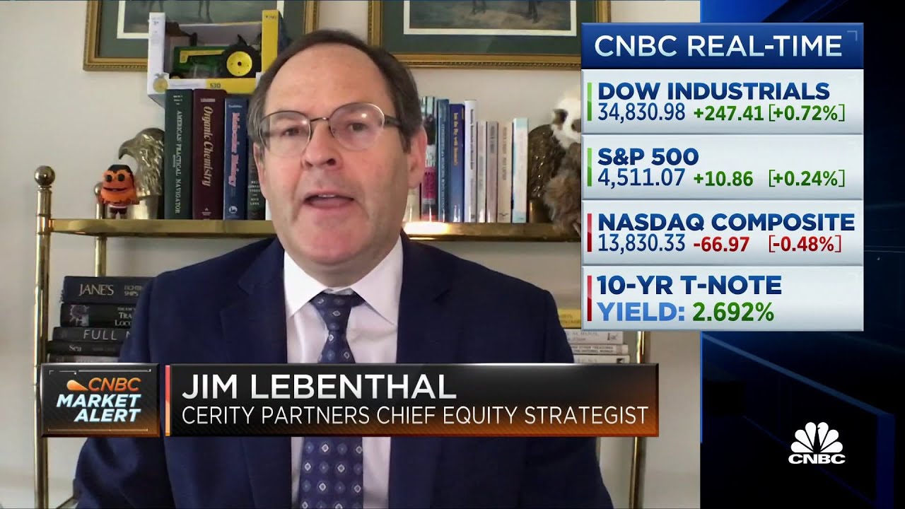 This feels like a natural pause in an upward trend, says Jim Lebenthal ...