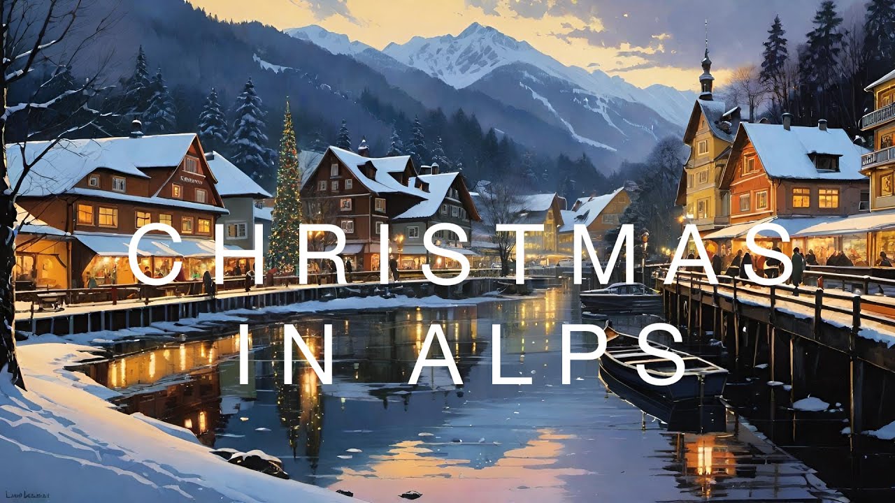 Christmas in Bavarian Alps [4K Nature Landscapes] - YouTube