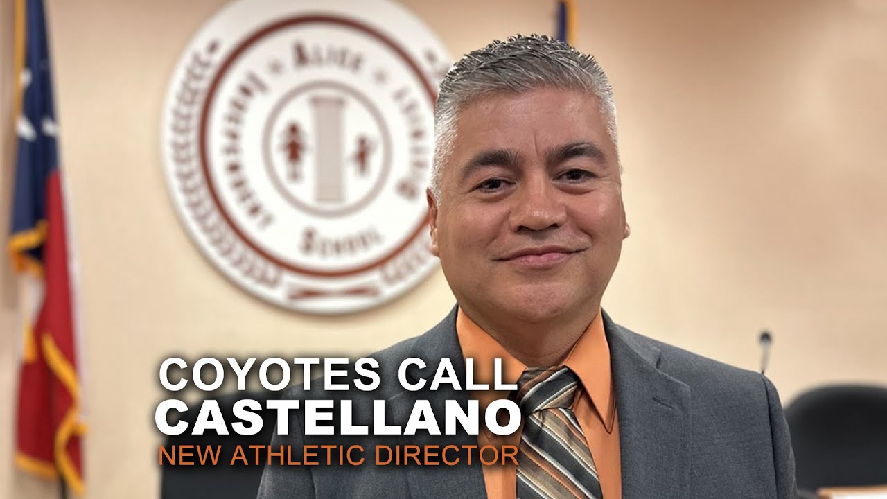 Coyotes call J.R. Castellano to lead Alice athletics - YouTube