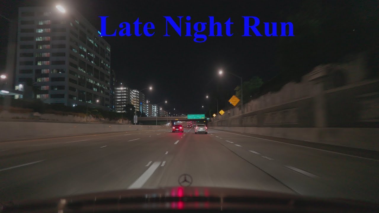 Relaxing Drive At Night (9:00pm) 8-1-24 - YouTube