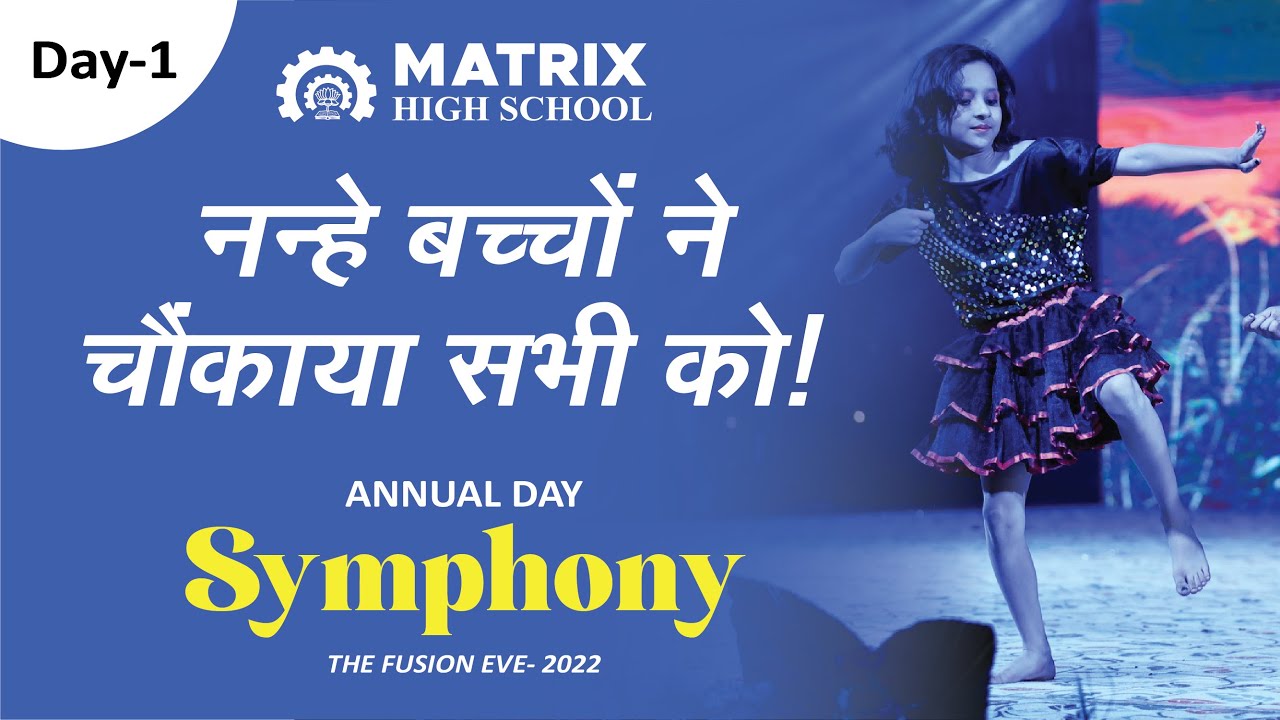Day-1 of SYMPHONY 2022: Glimpses of the Event! A Grand Annual Day ...