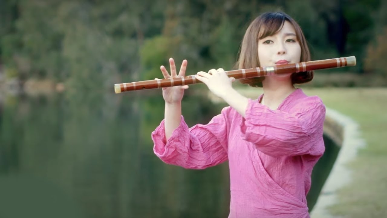 1 ชั่วโมง กับ อาหมวยแก้มซาลาเปา Min Dong Bamboo Flute Best Music ...