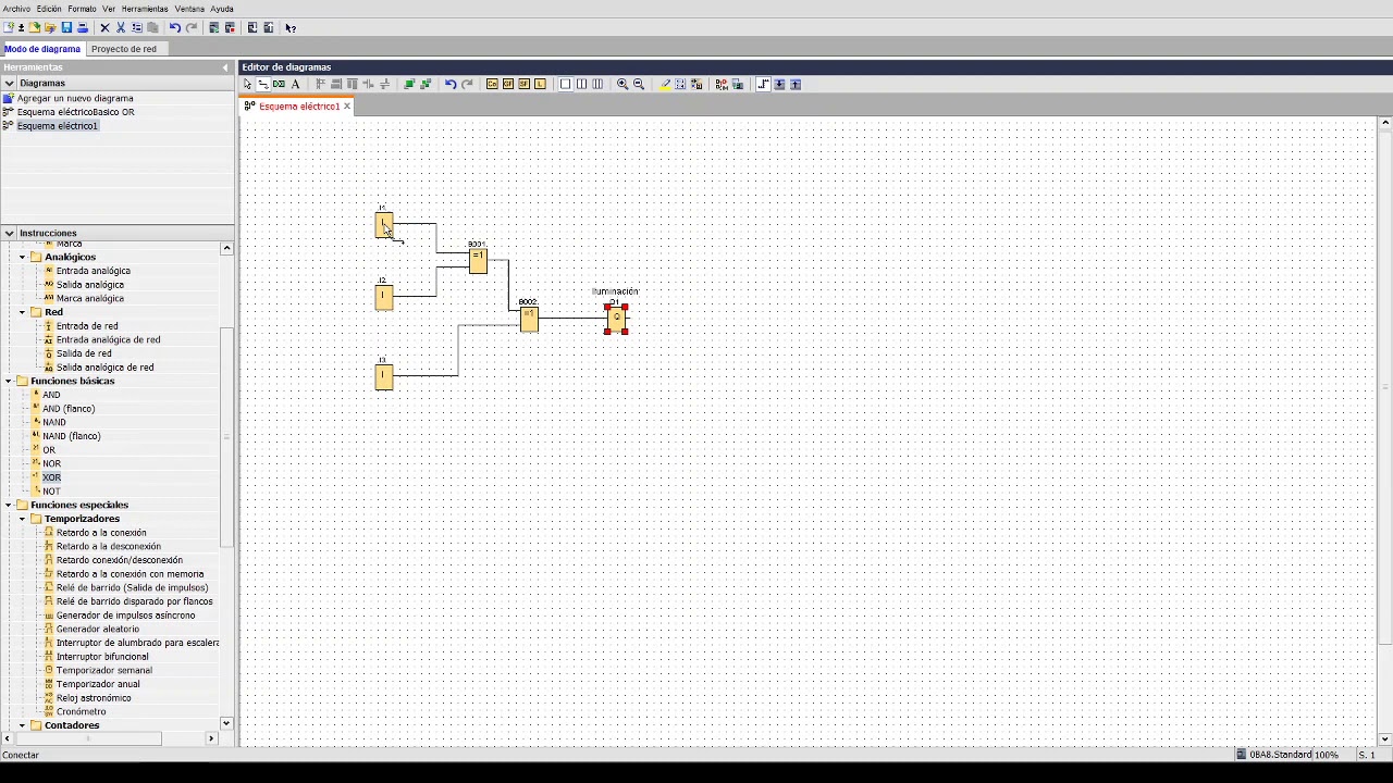 LogoSoftV8 Siemens XOR - YouTube