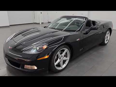 2011 CHEVROLET CORVETTE 3LT POWER CONVERTIBLE 6 SPEED BLACK 4K WALKAROUND 16525Z