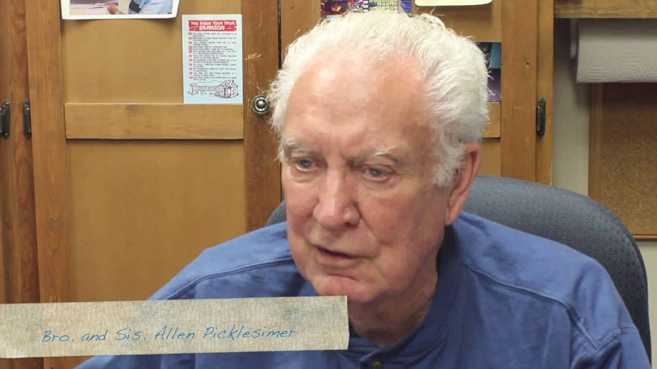 Bro. and Sis. Allen Picklesimer - YouTube