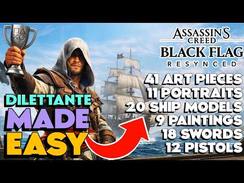How To Get Dilettante Achievement (Step-by-Step Guide) - Assassin's Creed Black Flag Resynced