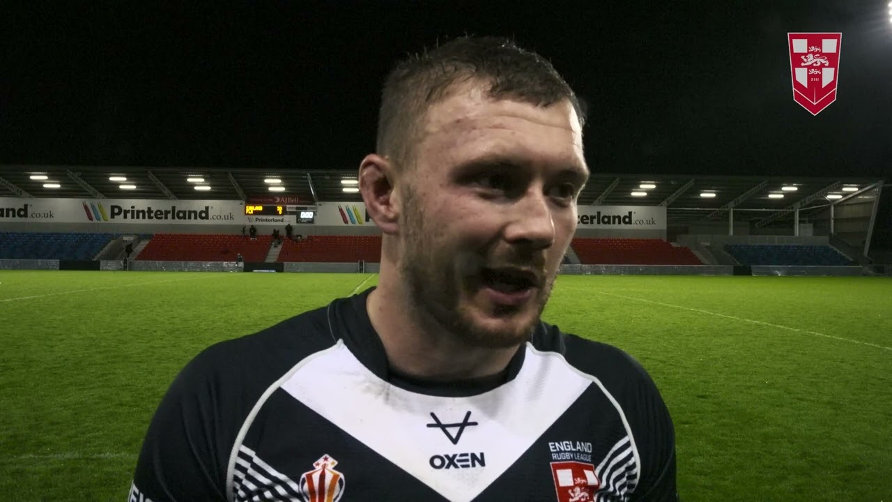 Joe Batchelor Interview | England v Fiji - YouTube