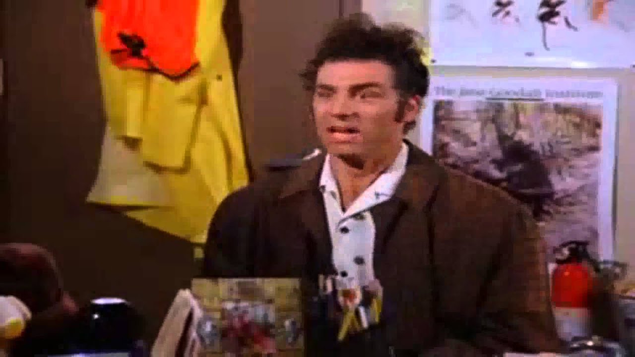Seinfeld Kramer Everything for the Monkey - YouTube