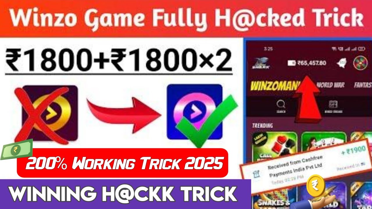 Winzo App Se Paise Kaise Kamaye | Winzo Hack 2025 | Winzo World War ...