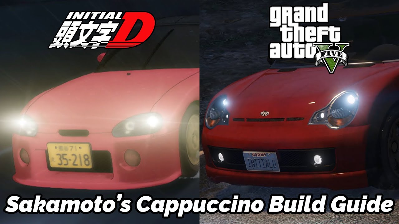 Initial D GTA Build Guide | Sakamoto's Cappuccino - YouTube