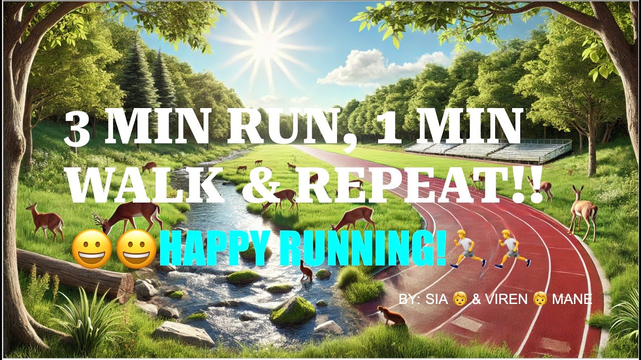 The 60-Minute Endurance Builder: 3-1 Interval Run for Beginners - YouTube