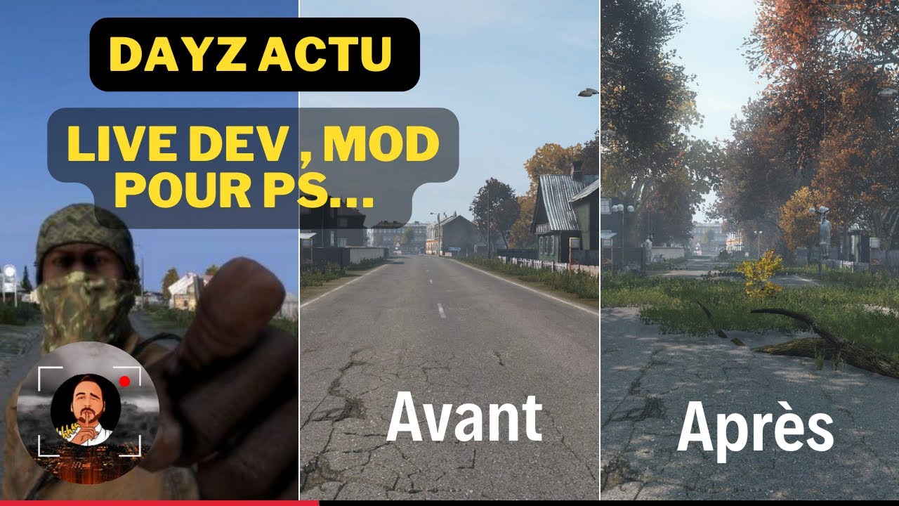 #dayz actualités , mod incroyable pour console , les devs en live sur ...