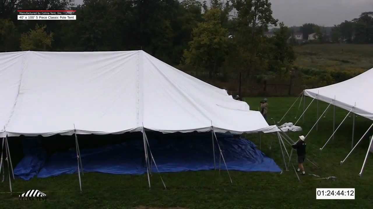 Time Lapse 40 X 100 Classic Pole Tent Installation YouTube time-lapse-40-x-100-classic-pole-tent-installation-youtube