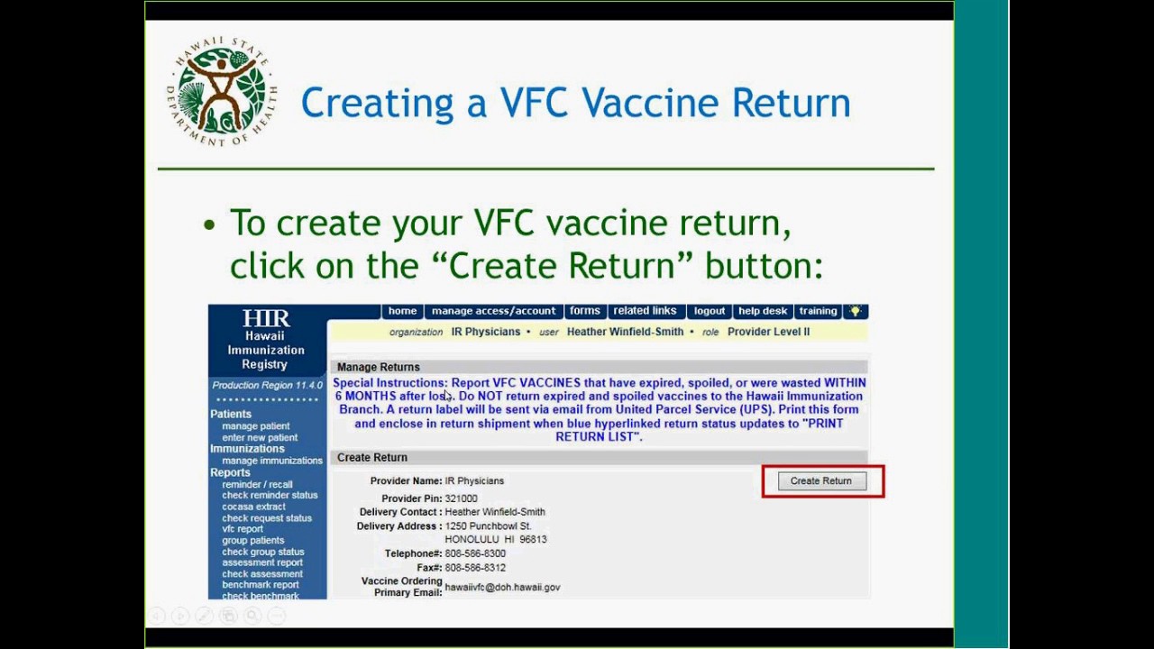 VFC Vaccine Returns and Wastage Webinar 2017-07-25 - YouTube
