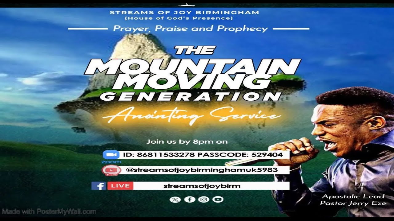 THURSDAY MIDWEEK SERVICE || THE MOUNTAIN MOVING GENERATION || ANOINTING SERVICE || 05TH OCT 2023 ...
