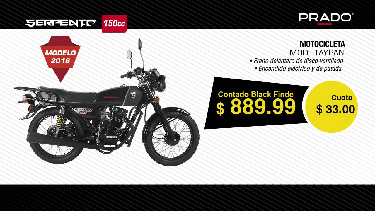 Moto Serpento #‎BlackFindePrado‬ - YouTube