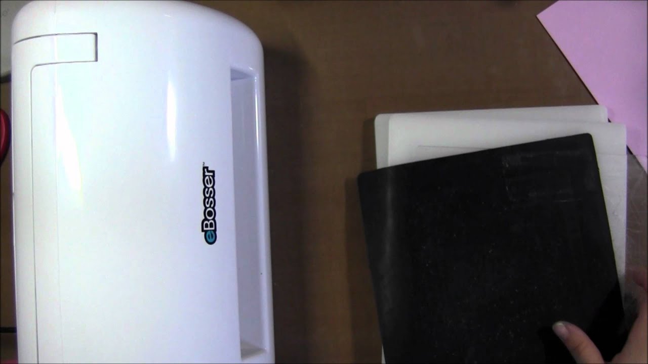 Embossing with the eBosser - YouTube