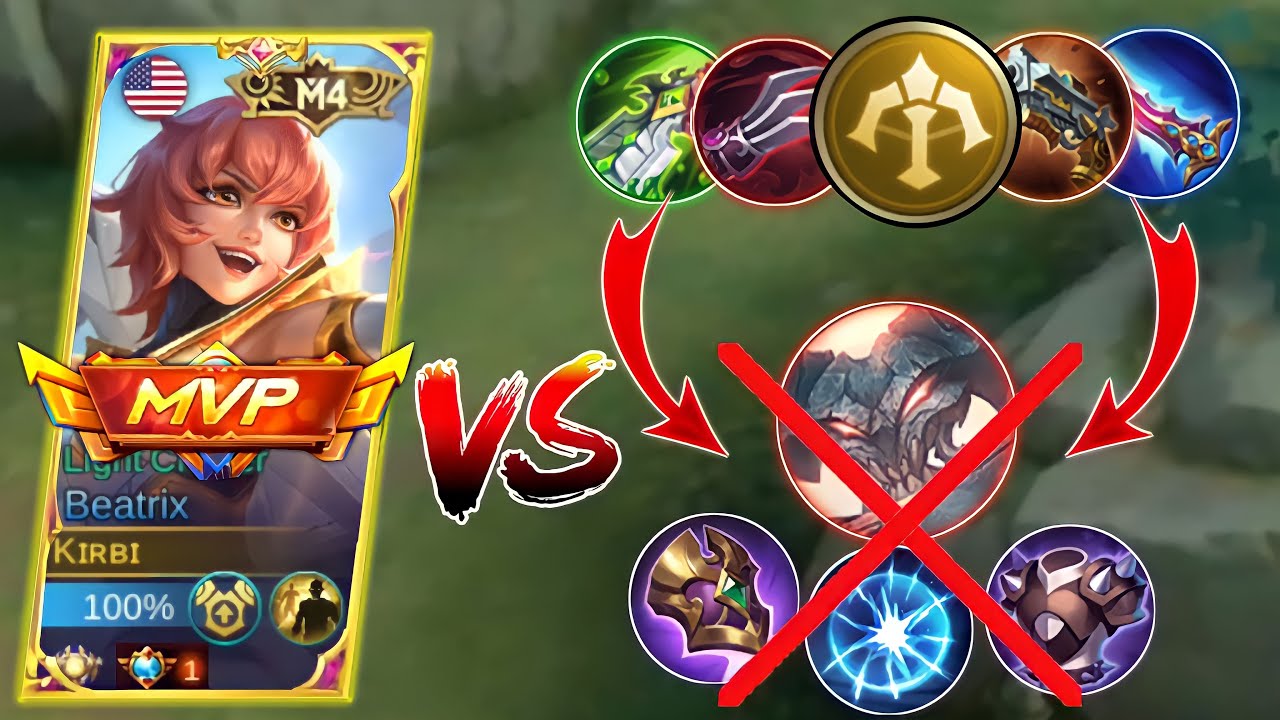 BEATRIX M4 SKIN IS THE KEY TO COUNTER THIS ITEMS??? | TOP 1 GLOBAL ...