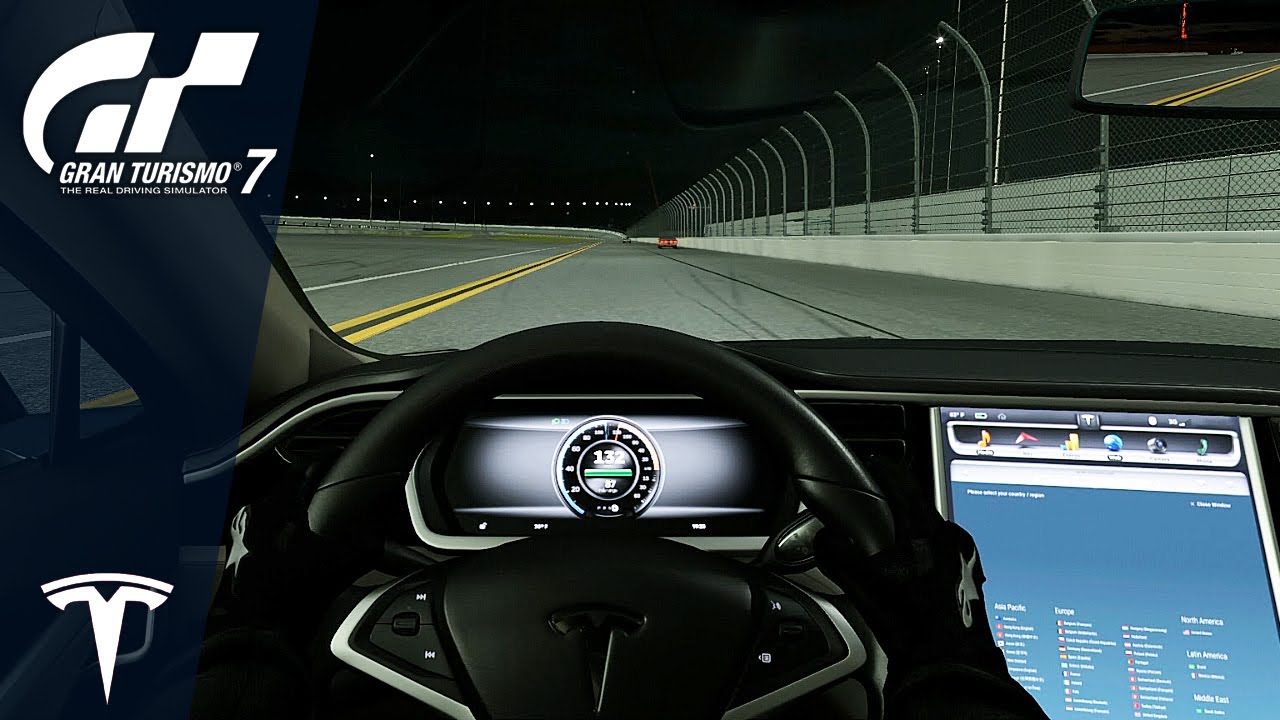 Gran Turismo 7 - Tesla S Signature Performance ´12 | Cockpit View ...