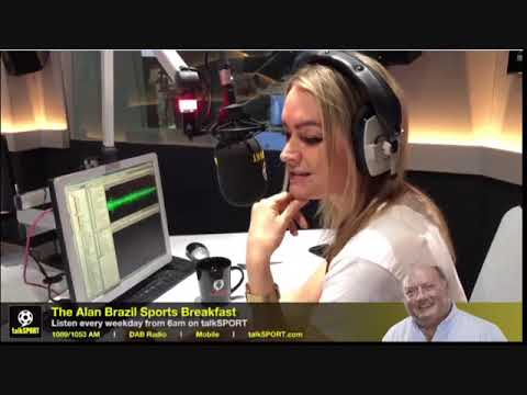 Alan Brazil Thinks Laura Woods Wants To Pull His Hobnobs Off Him ...