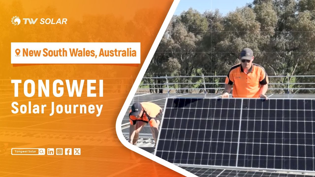 TONGWEI SOLAR JOURNEY | Shining in Australia - YouTube
