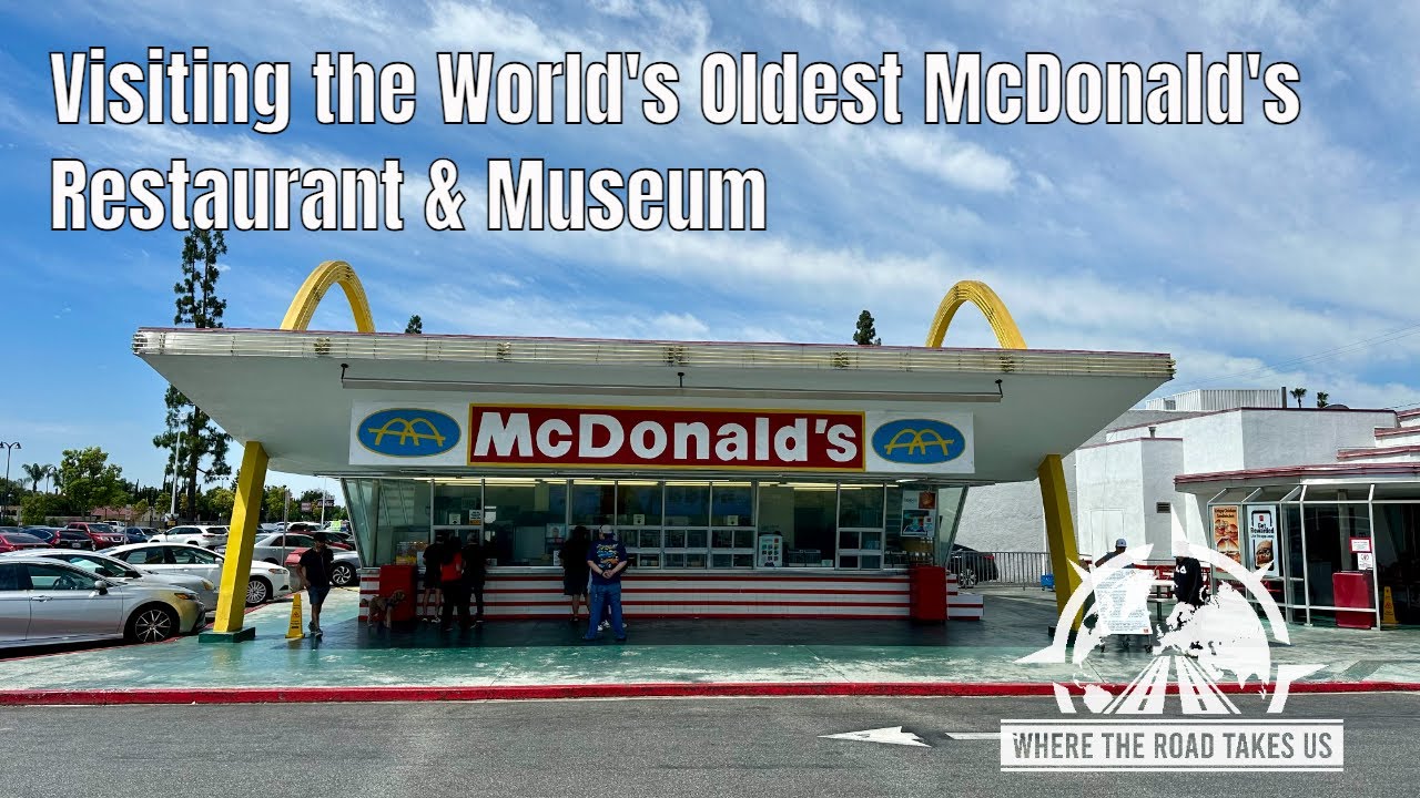 [4K] Visiting the World's oldest existing McDonald's Restaurant and Museum in Downey, CA - YouTube