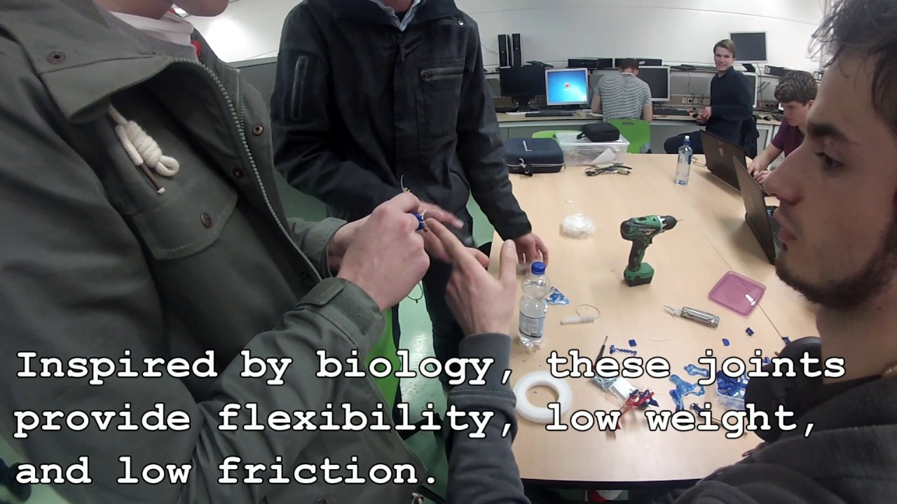 Twisted and Coiled Polymer Muscles - in action - YouTube