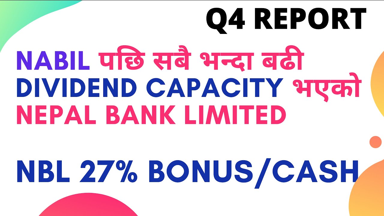 Nbl dividend paying capacity is 27% / Fundamental analysis of Nepal ...