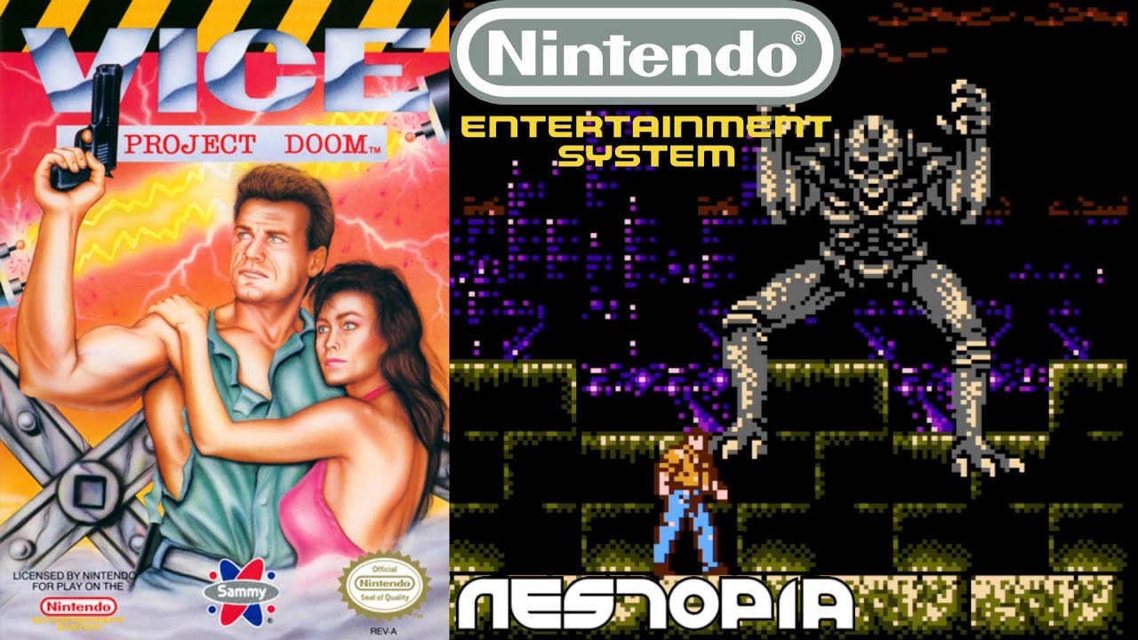 Vice: Project Doom (1991) Nintendo Entertainment System (NES) Gameplay ...