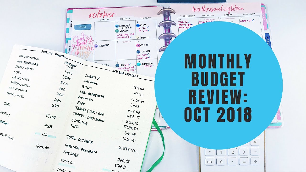 Monthly Budget Recap | How I Review Our Monthly Budget #budgetwithme # ...