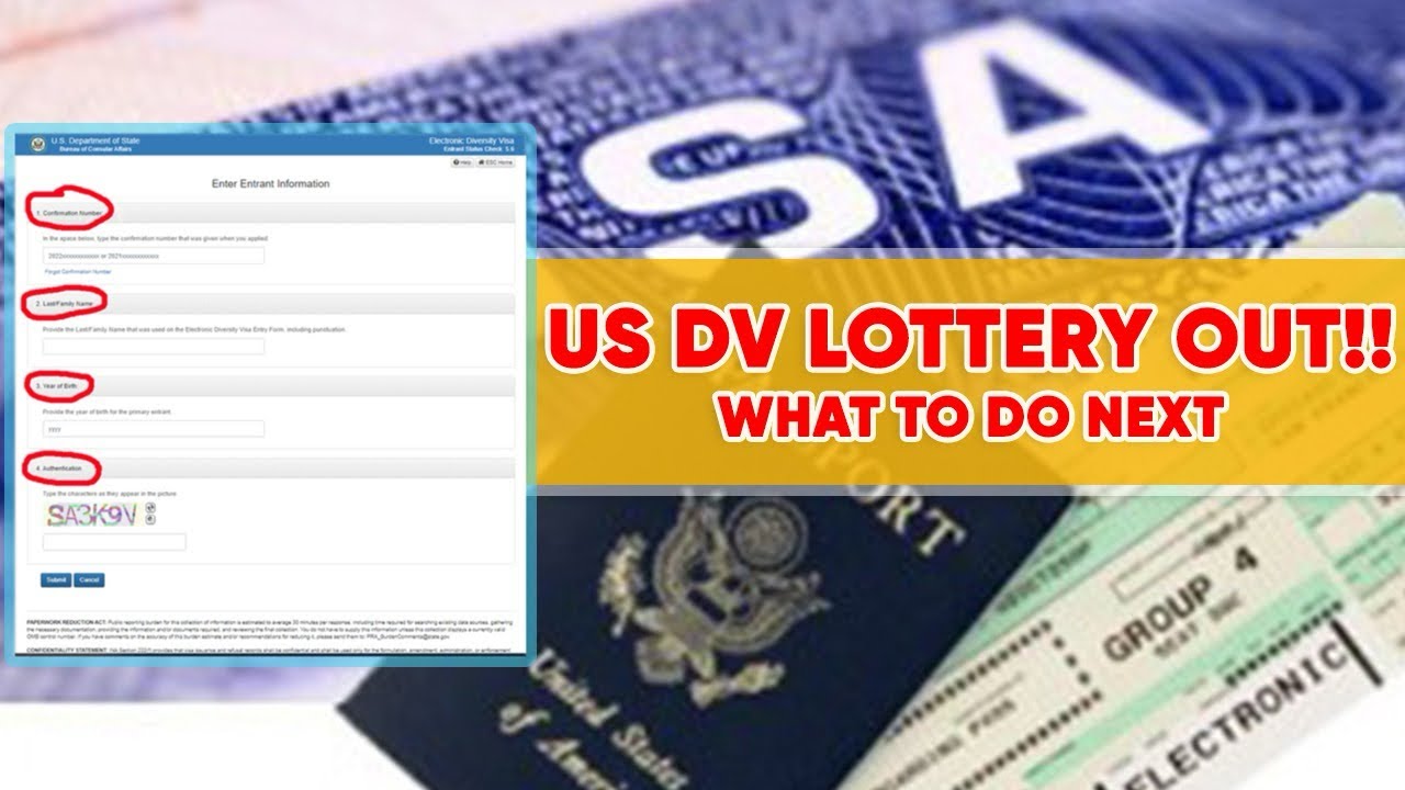 Have you won US DV Lottery? Do these next!!! - YouTube