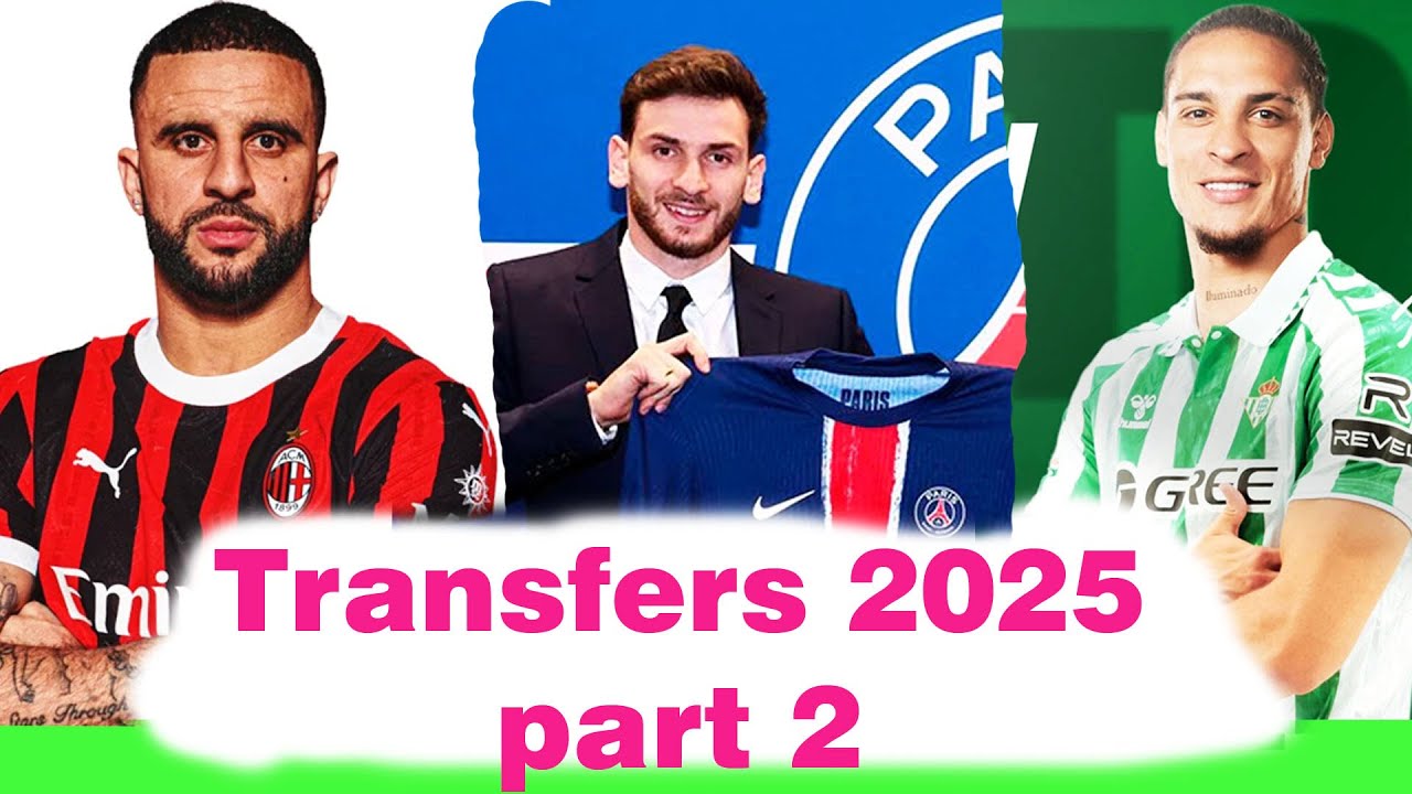 Confirmed Football Transfers Winter 2025 (Part 2) - YouTube
