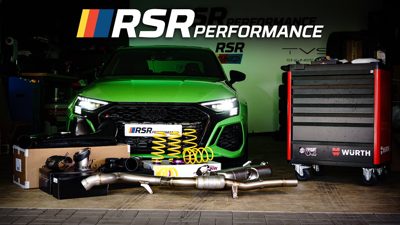 Nová Audi RS3 8Y kompletně upravená v RSR-Performance! - YouTube