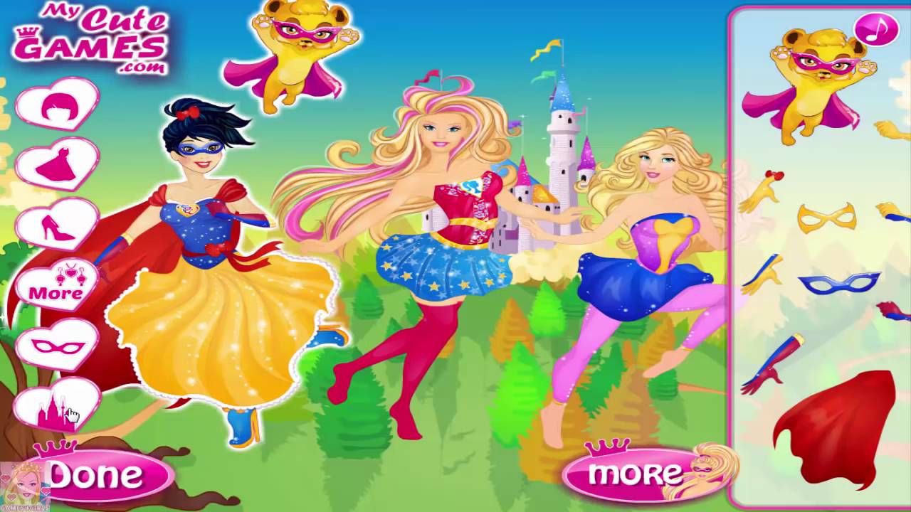 Barbie Super Power Squad Super Barbie Games for Kids - YouTube