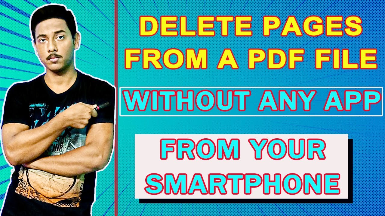 How To Delete Pages From Pdf File Without Any App On Your Smartphone or ...