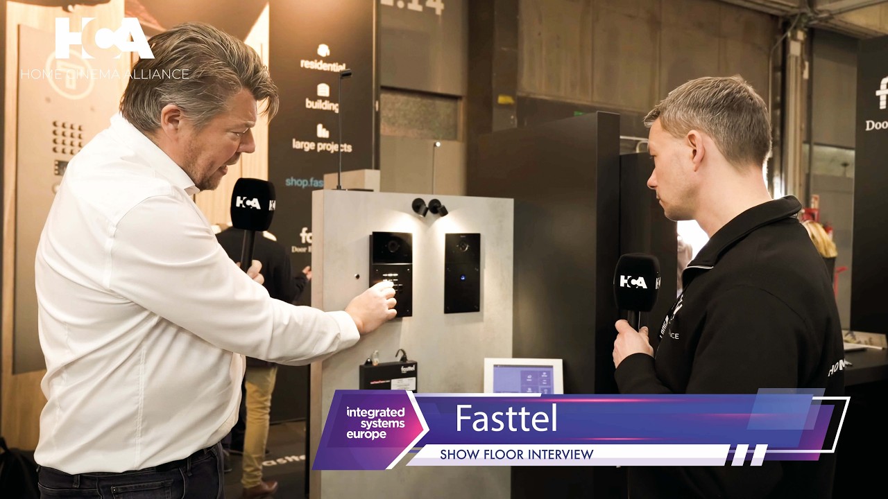 Fasttel Door Entry Interview at Integrated Systems Europe 2025 - YouTube