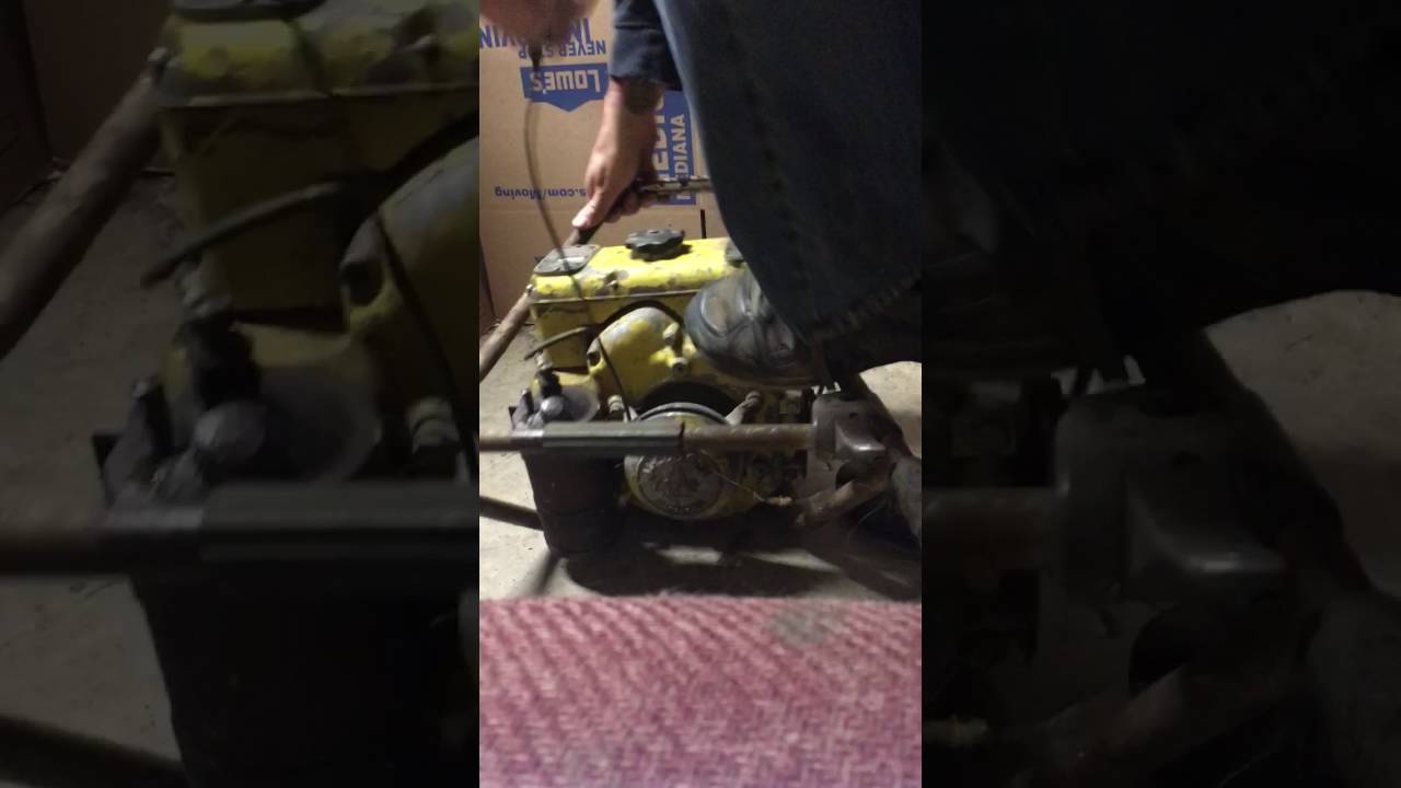 mcculloch 5-49 two man chainsaw fires up,2 man chainsaw,mcculloch ...