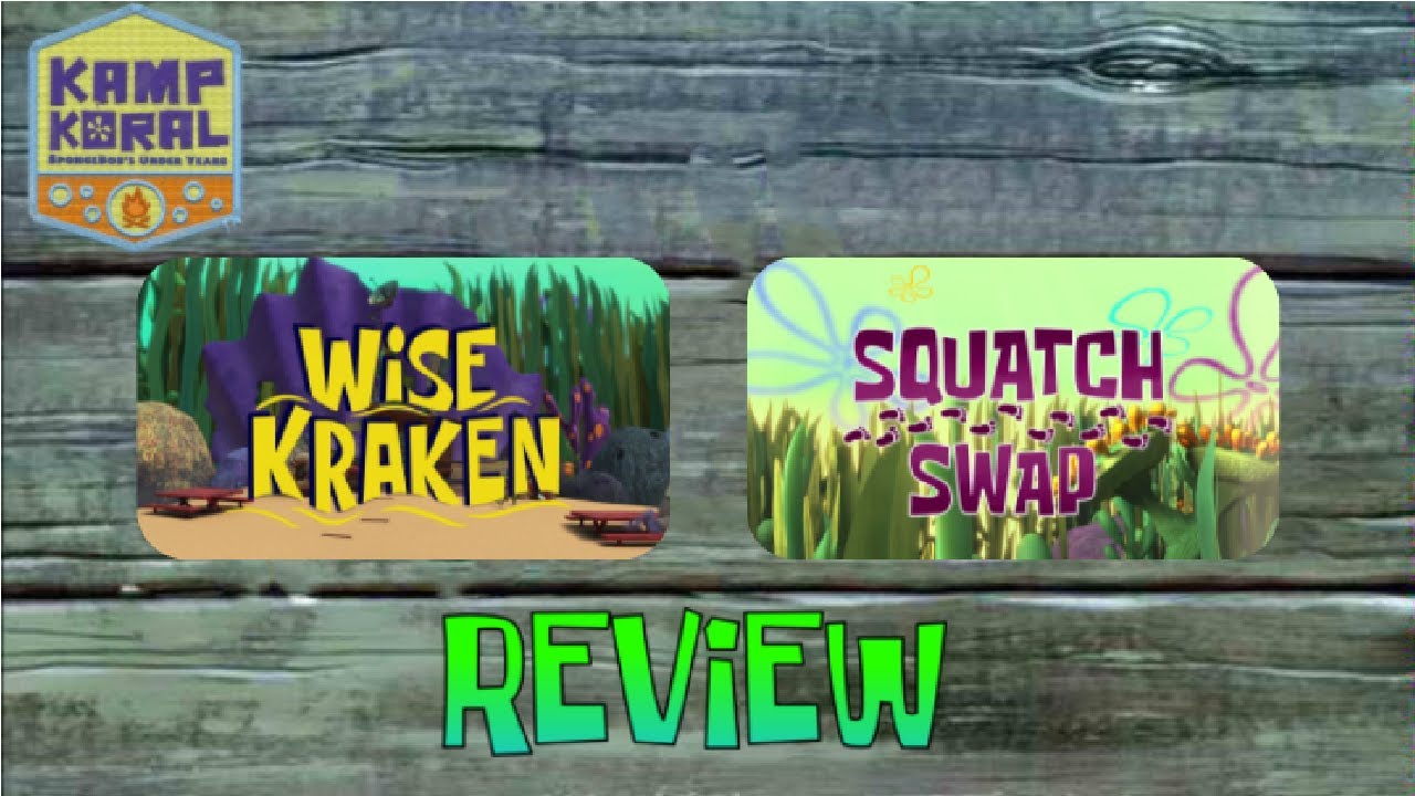 Kamp Koral: SpongeBob's Under Years | Wise Kraken + Squatch Swap Review ...