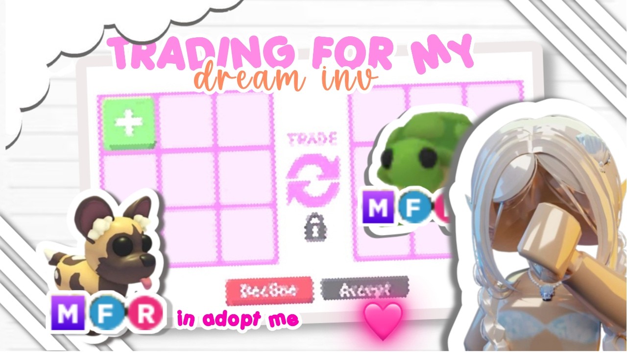 trading for my dream inventory ♡ ( adopt me trading ) 🎀 | wins, fairs ...