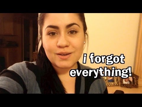 I Forgot EVERYTHING!! :/ - December 18, 2013 - YouTube