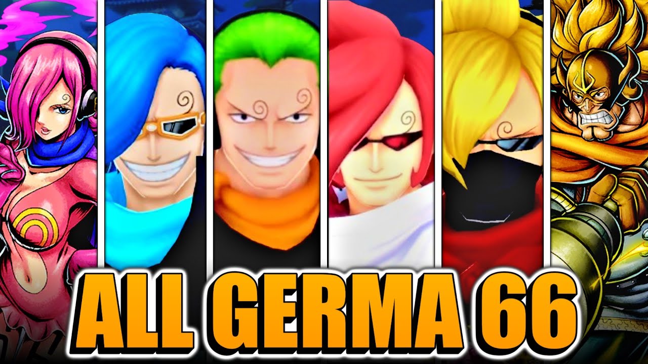 Every Germa 66 Character Gameplay 🔥 | One Piece Bounty Rush - YouTube