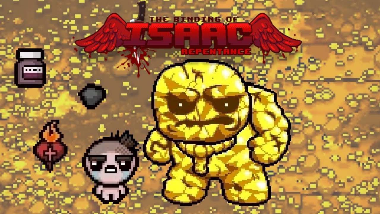 The Binding Of Isaac - OP GREED run - Tainted Samson - YouTube