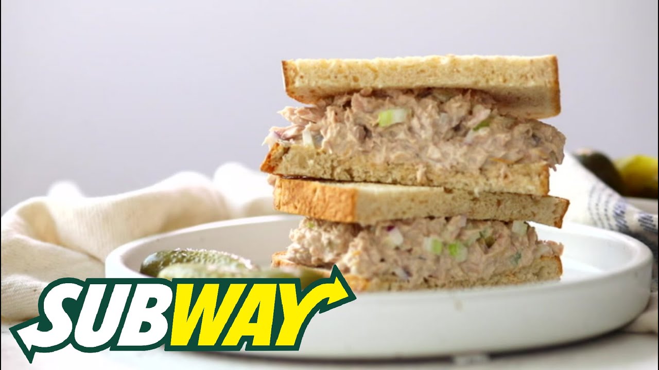 How to Make Tuna fish Sandwich New York Subway style - YouTube